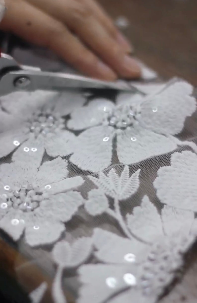 Exquisite Lace Mermaid Wedding Dress With Dramatic Ruffled Train ...