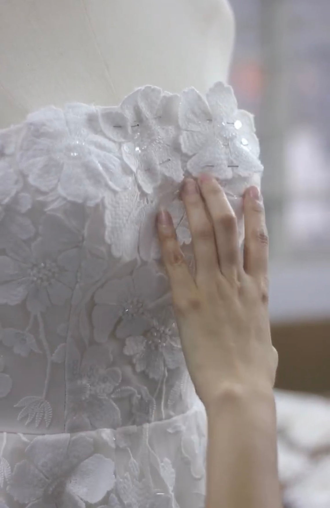 Long-sleeve Lace Wedding Dress | Off-shoulder Elegance, Bridal Gown, A ...