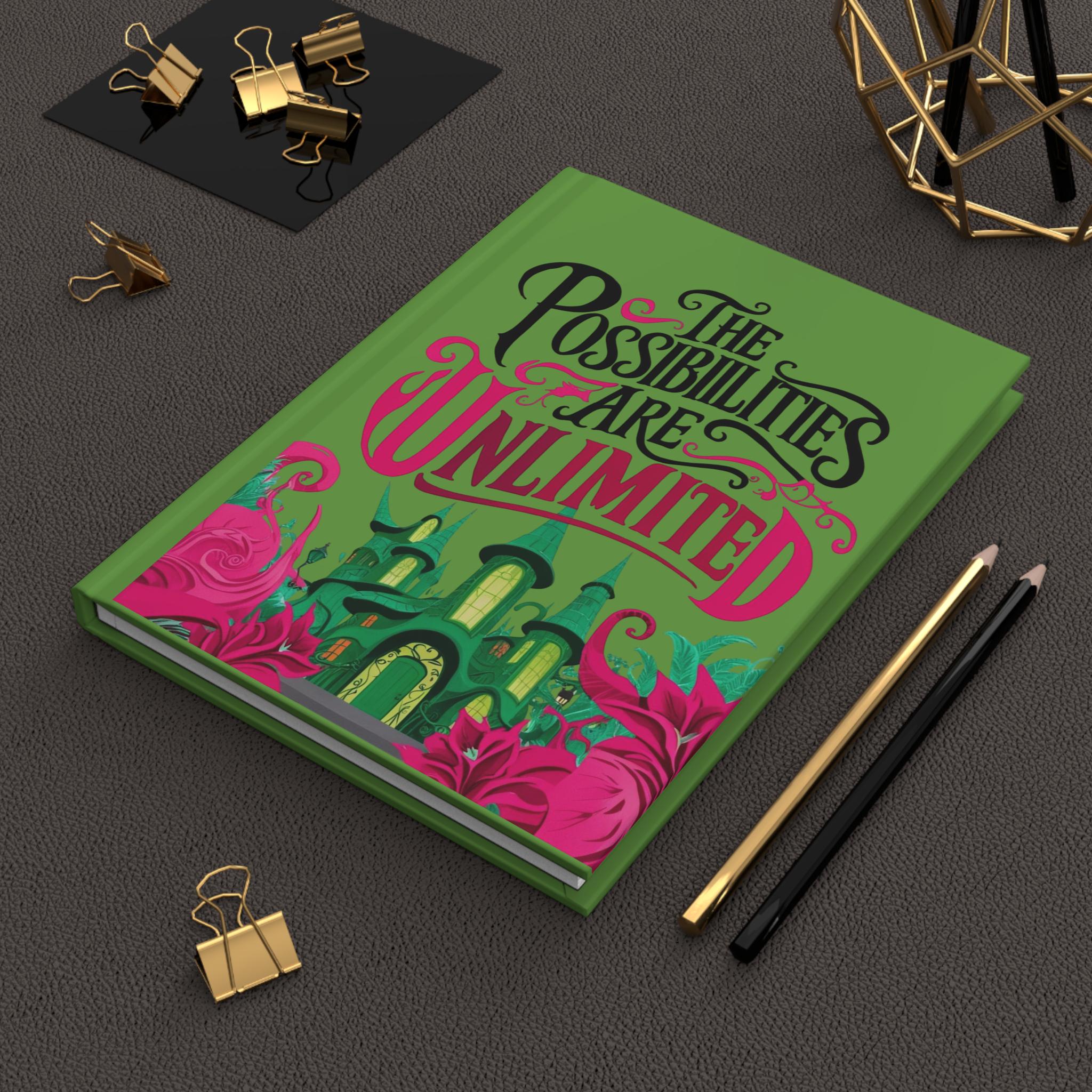 Broadway Inspired Motivational Quote Card in Wicked Colors, Pink and ...