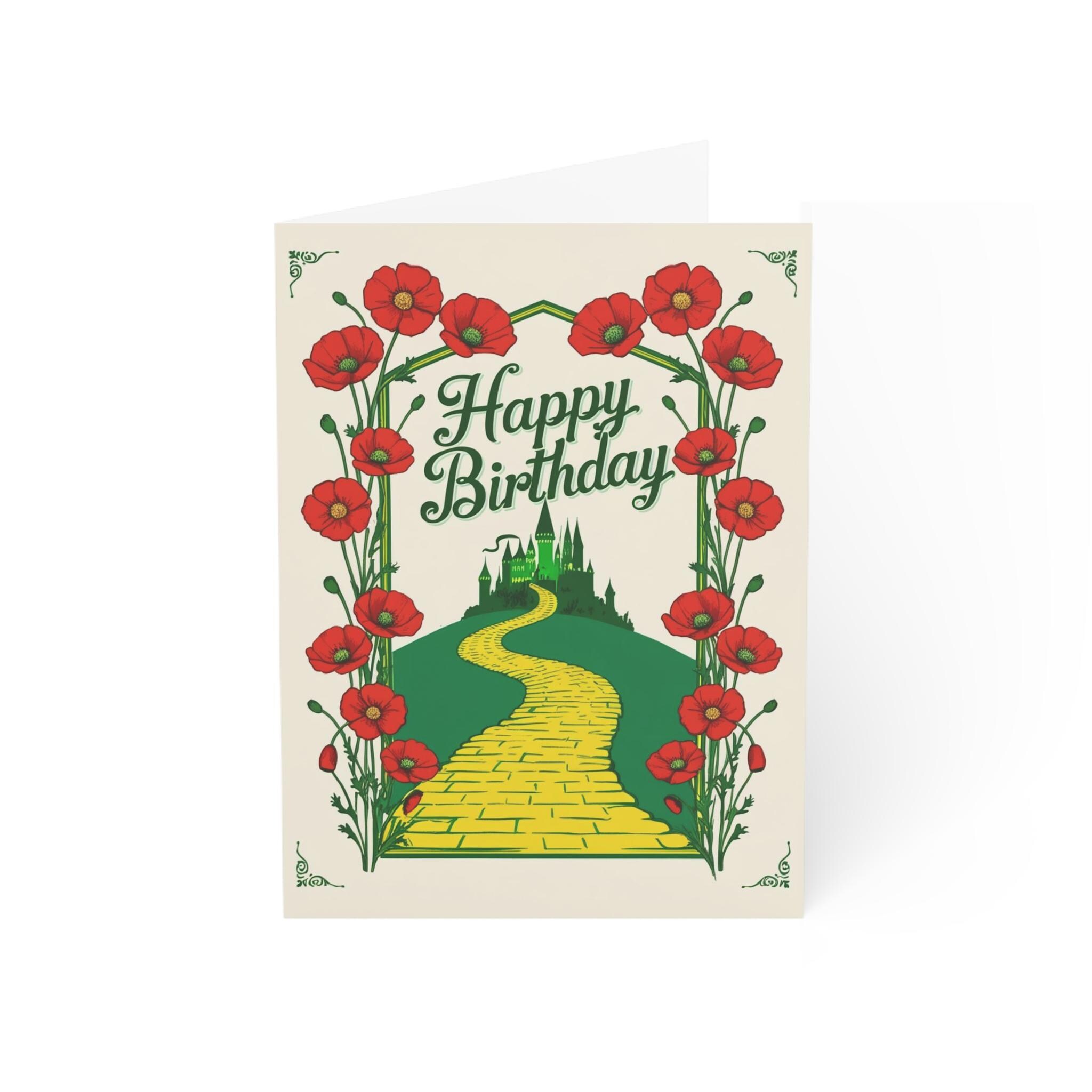 Greeting Cards, Vintage Wizard of Oz Birthday Card, Pack of 10 ...