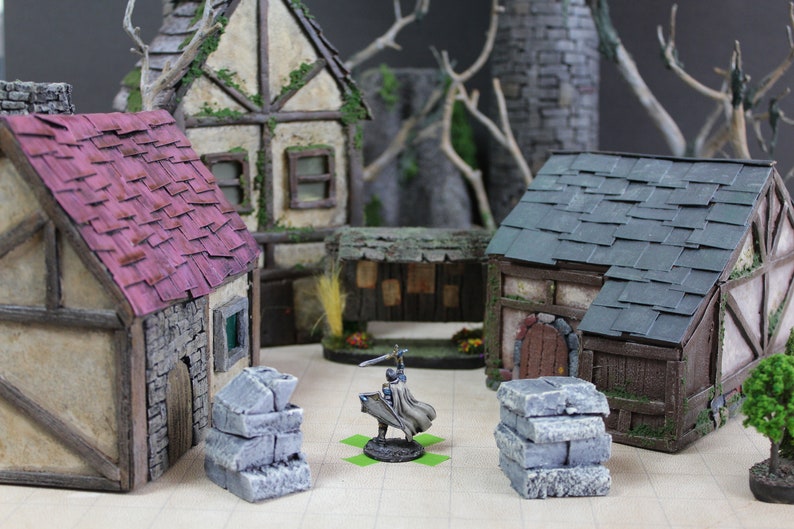 Male Human Paladin Custom Hand Painted Miniature - Etsy