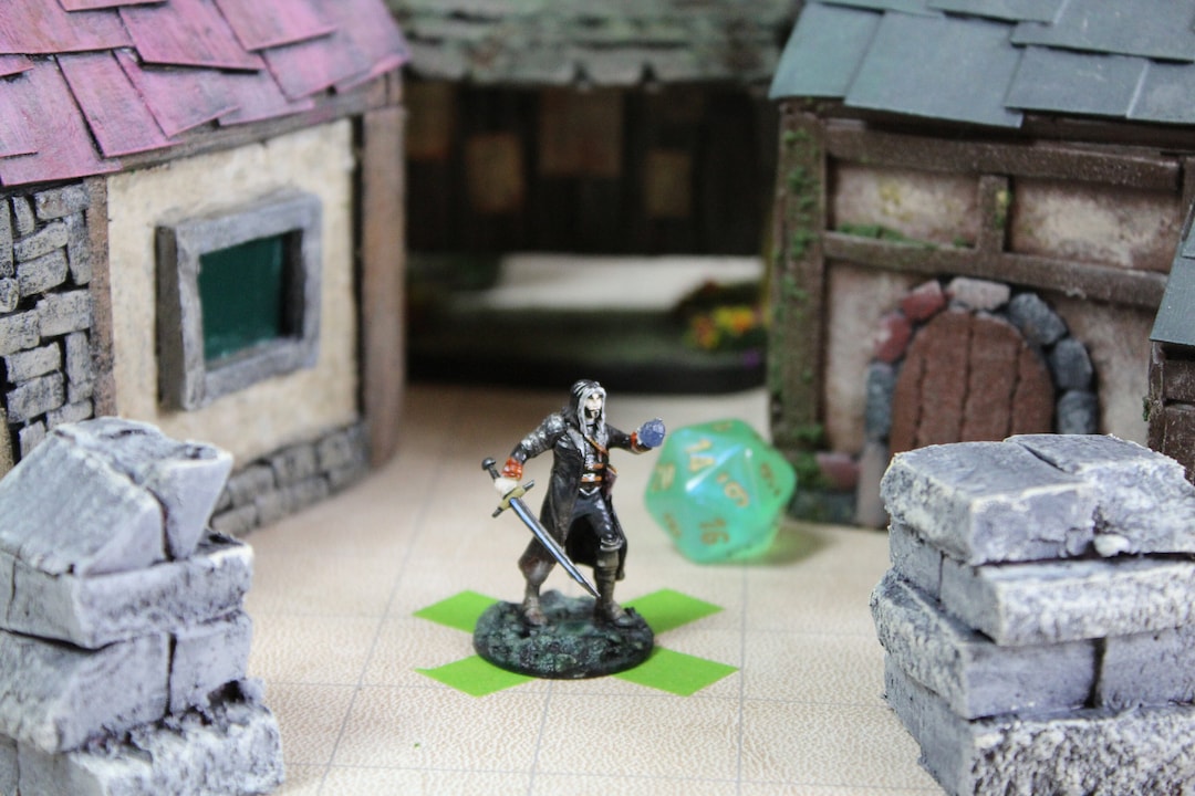 Multiclass Fighter Wizard Human Male Custom Hand Painted Miniature - Etsy