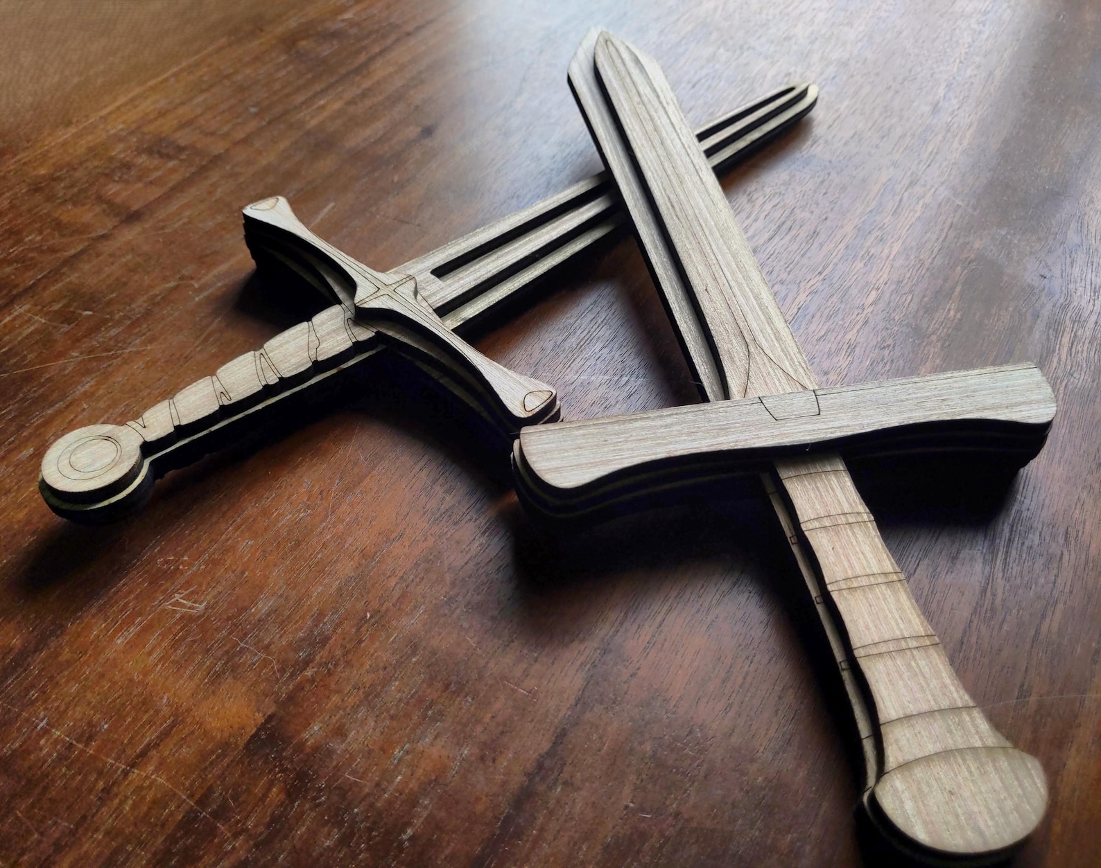 Toy Sword Designs for Laser Cutting - Flat, 3D, and Stencils - Etsy