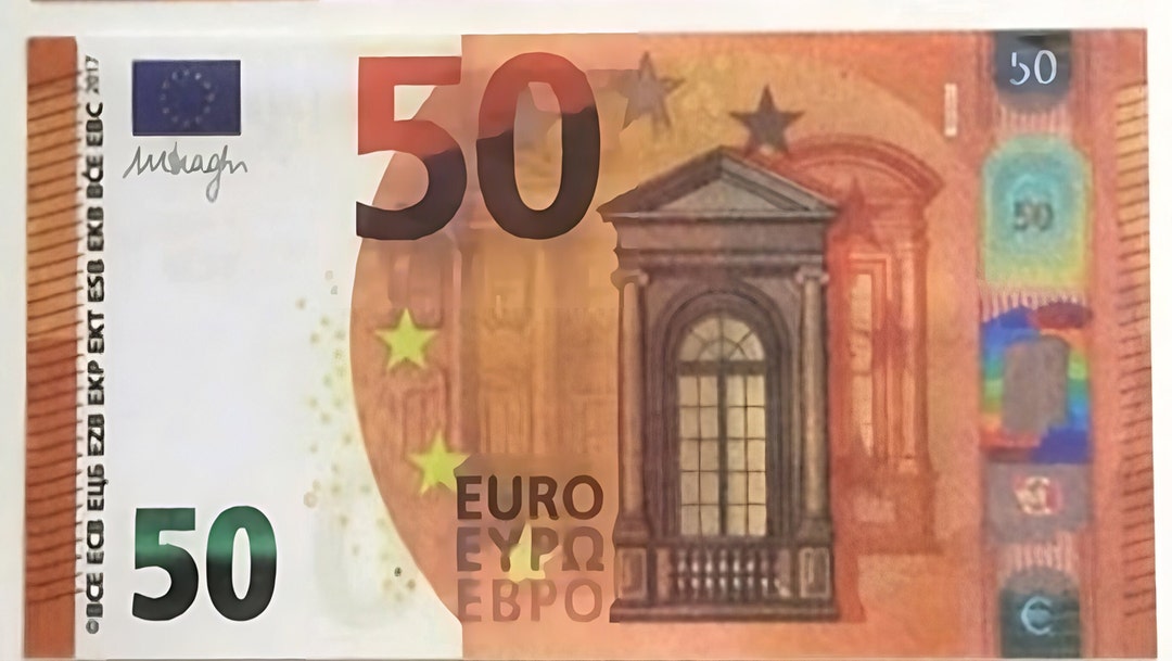 Prop Money 50 Euro Banknote 100 Pcs - Etsy