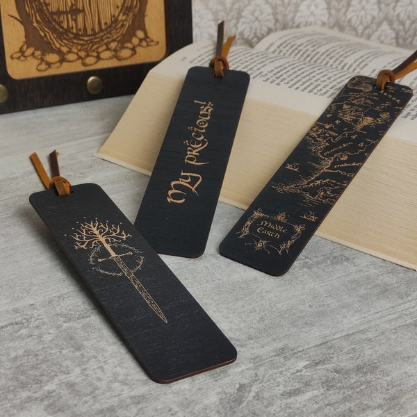 Tolkien Bookmarks - Etsy