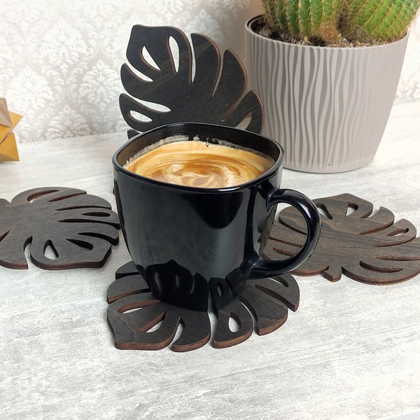 Leaf Coasters - Etsy