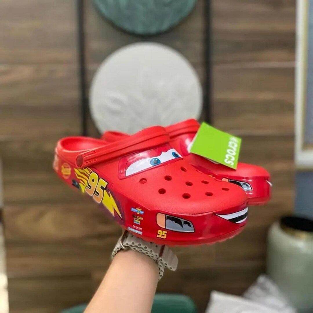 Lightning Mcqueen Cars Shoes Cars 2 Funny Shoes Meme Funny Gift for A ...