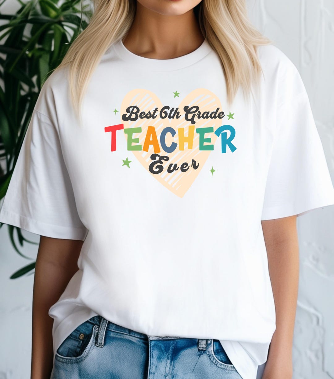 6th Grade Teacher Appreciation Gift, School Staff Shirt, Educator Tee ...