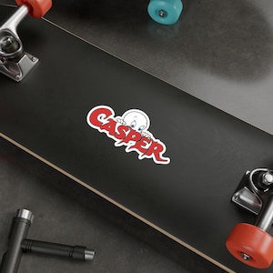 Casper Vinyl Decals, Red and White, Adorable Cartoon Character Stickers ...