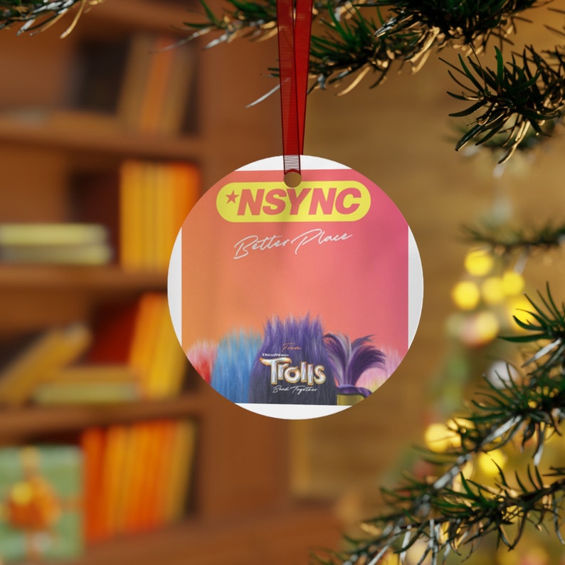 Nsync Trolls Band Together Better Place Christmas Metal - Etsy