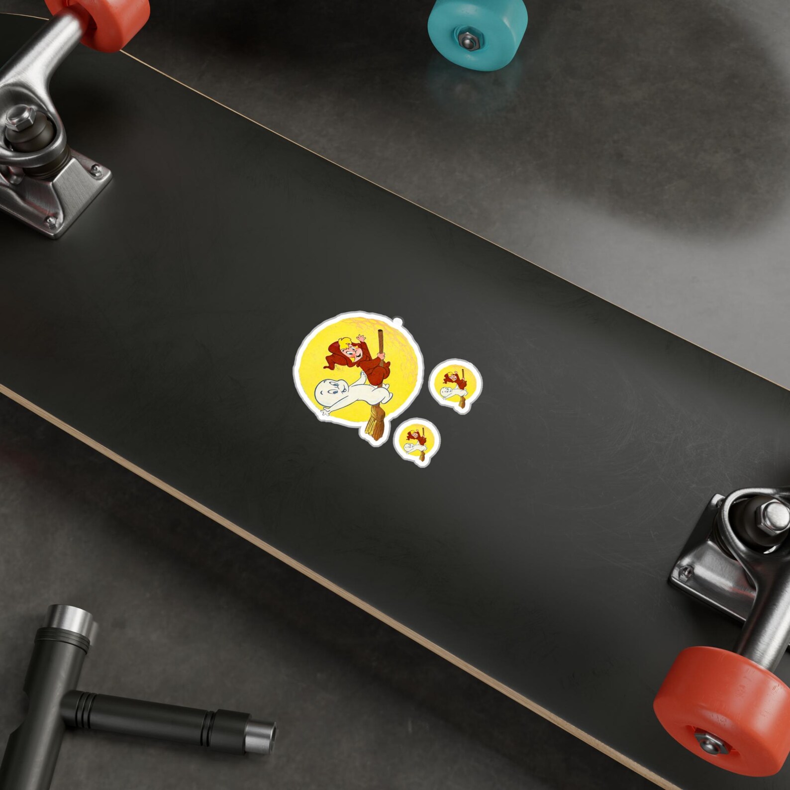 Vinyl Stickers, Wendy the Witch and Casper Decals, Water Bottle Laptop ...
