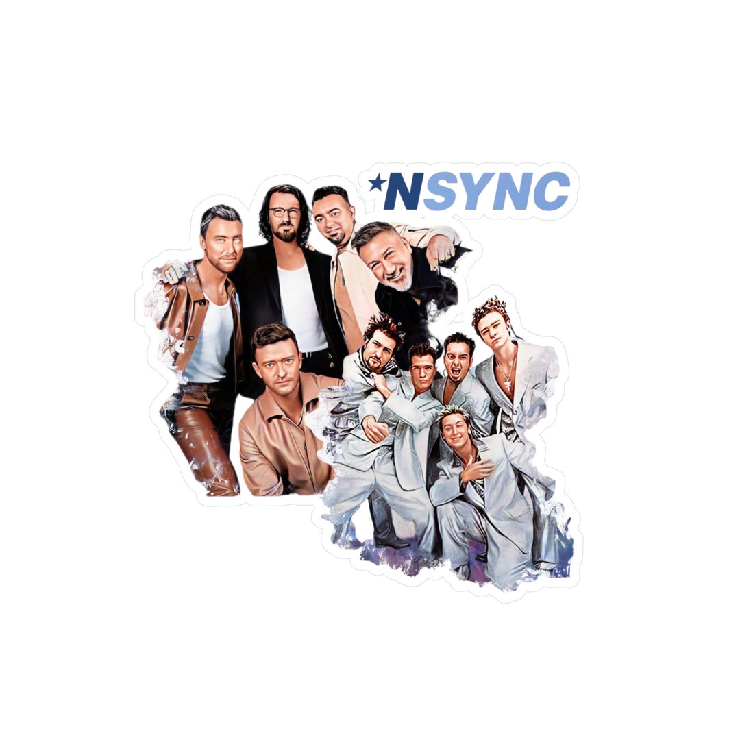 NSYNC Kiss-cut Vinyl Decals - Etsy