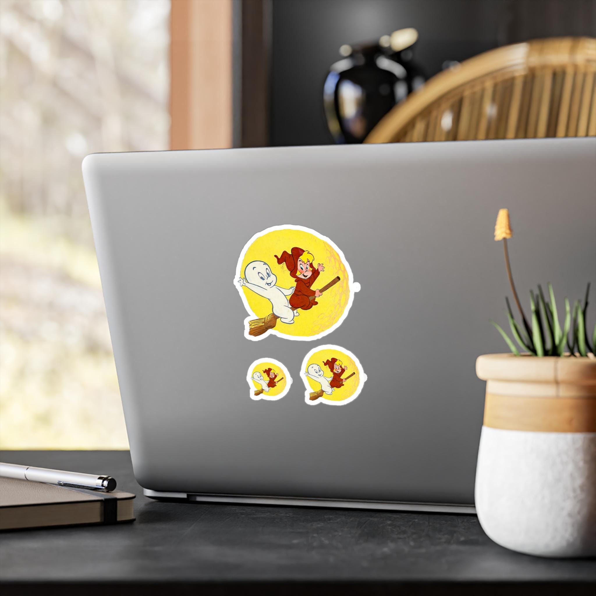 Vinyl Stickers, Wendy the Witch and Casper Decals, Water Bottle Laptop ...