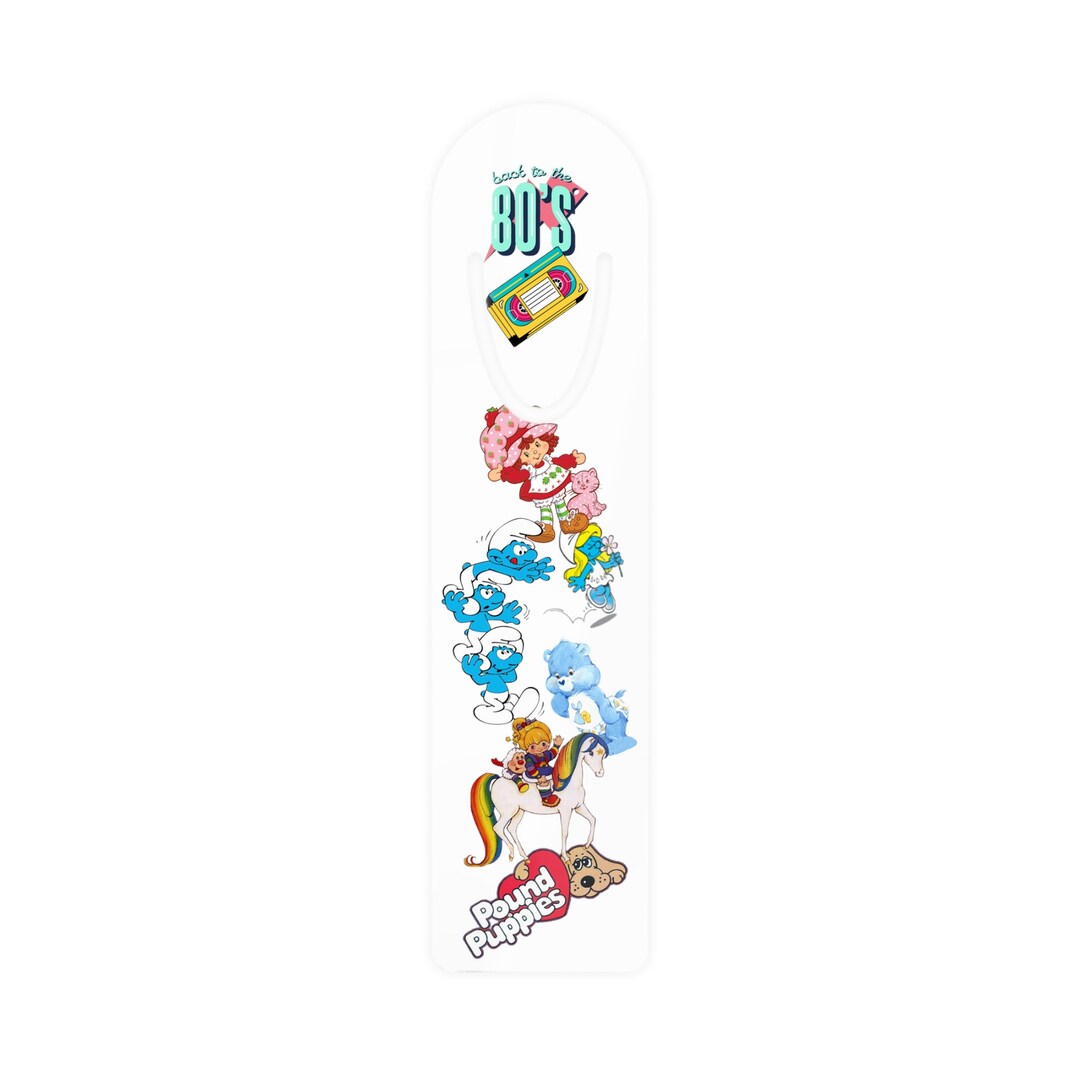 80's Cartoon Bookmark - Etsy