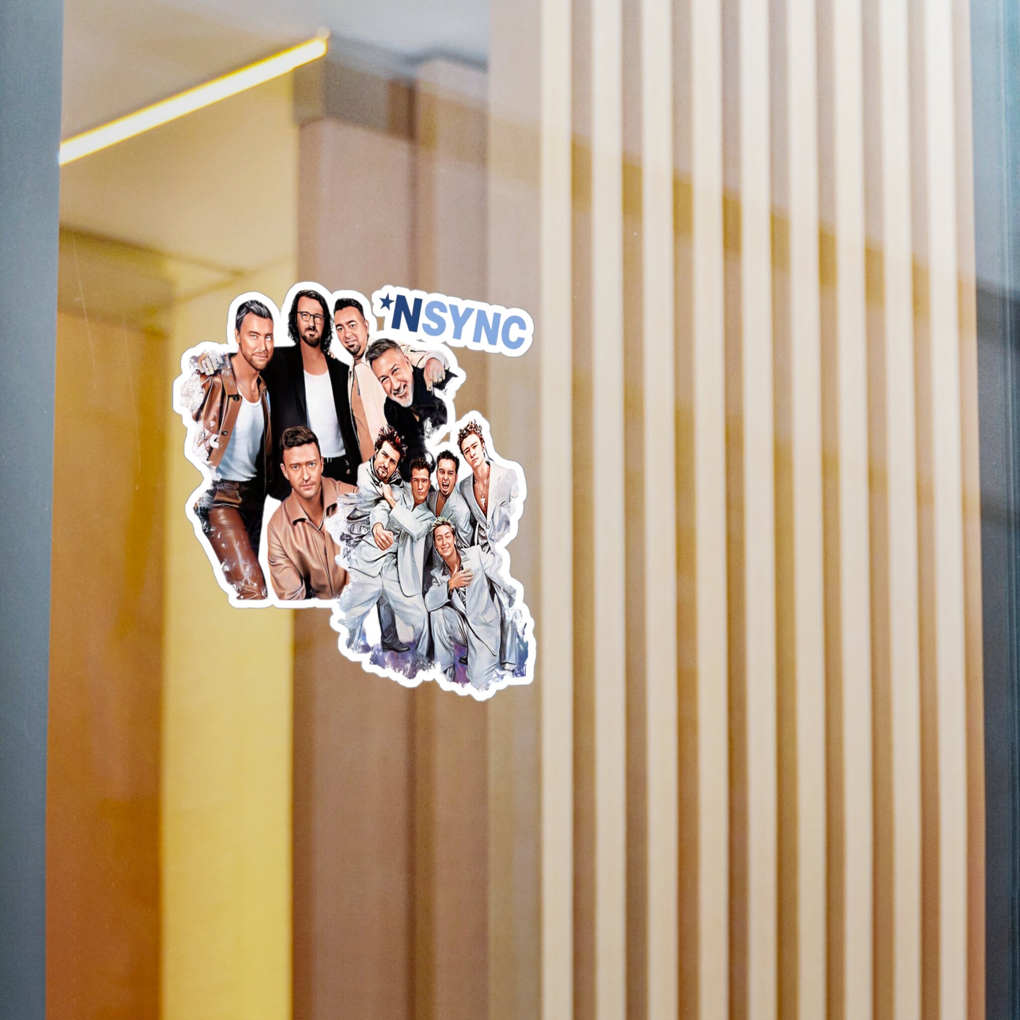 NSYNC Kiss-cut Vinyl Decals - Etsy