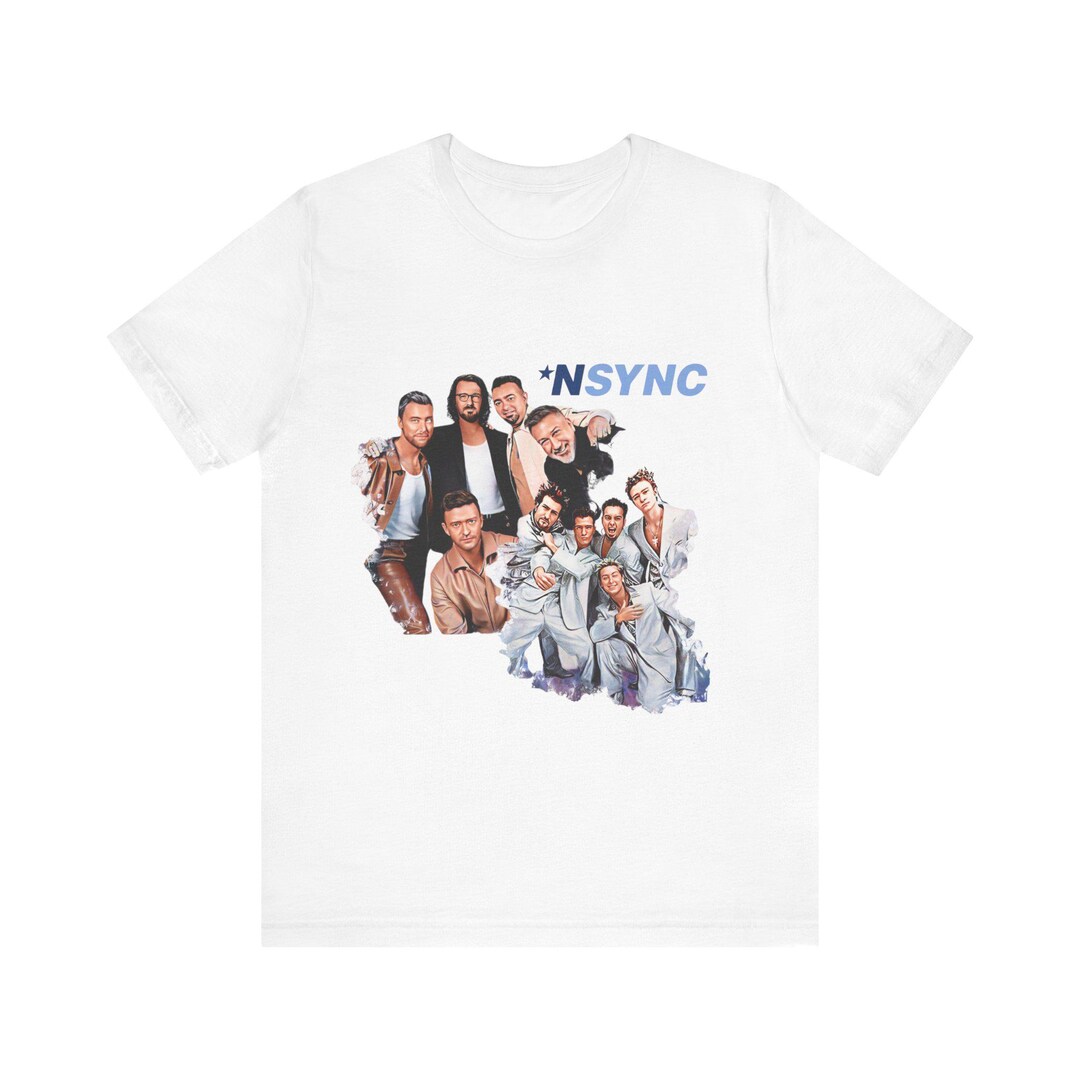 NSYNC Band Unisex T-shirt, Vintage Music Tee, Boy Band Shirt, 90s Pop ...