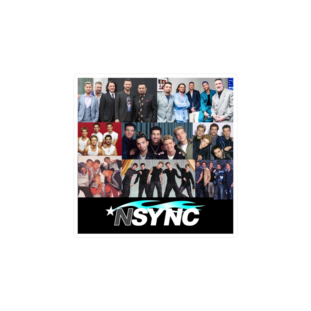 NSYNC Kiss-cut Vinyl Decals - Etsy