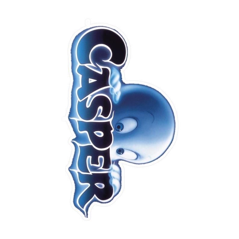 Casper the Friendly Ghost 90's Movie Decal - Etsy