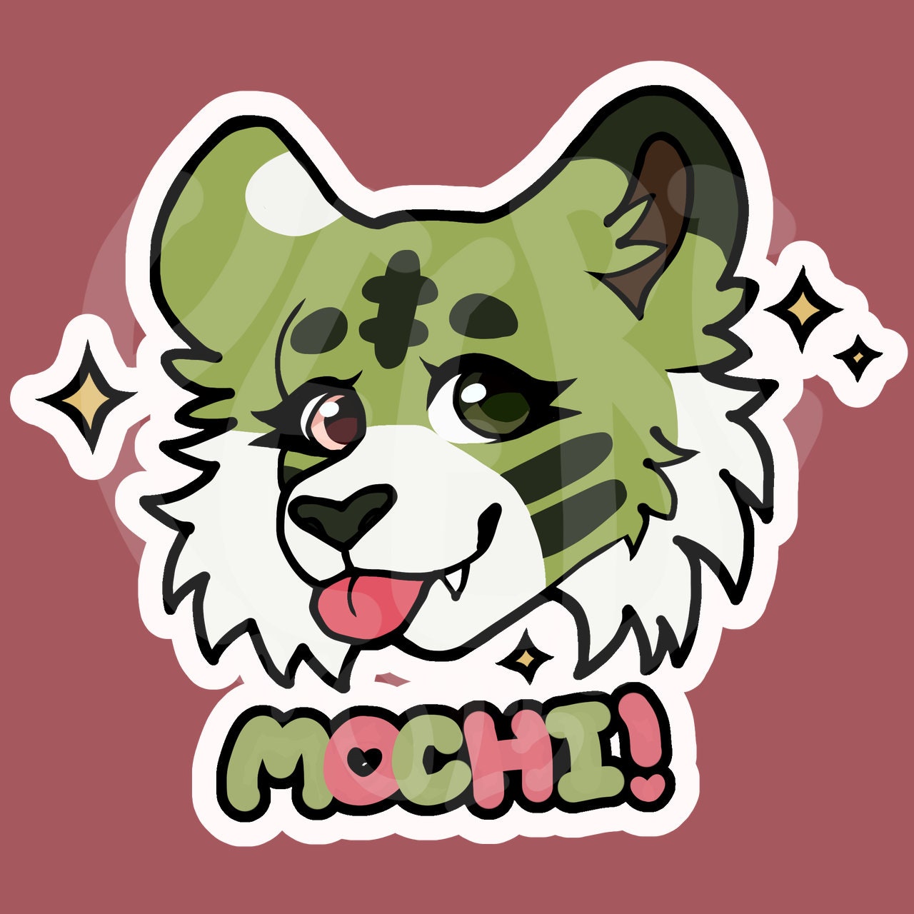 Custom Fursona Badge! (printed and Laminated With or Without ...