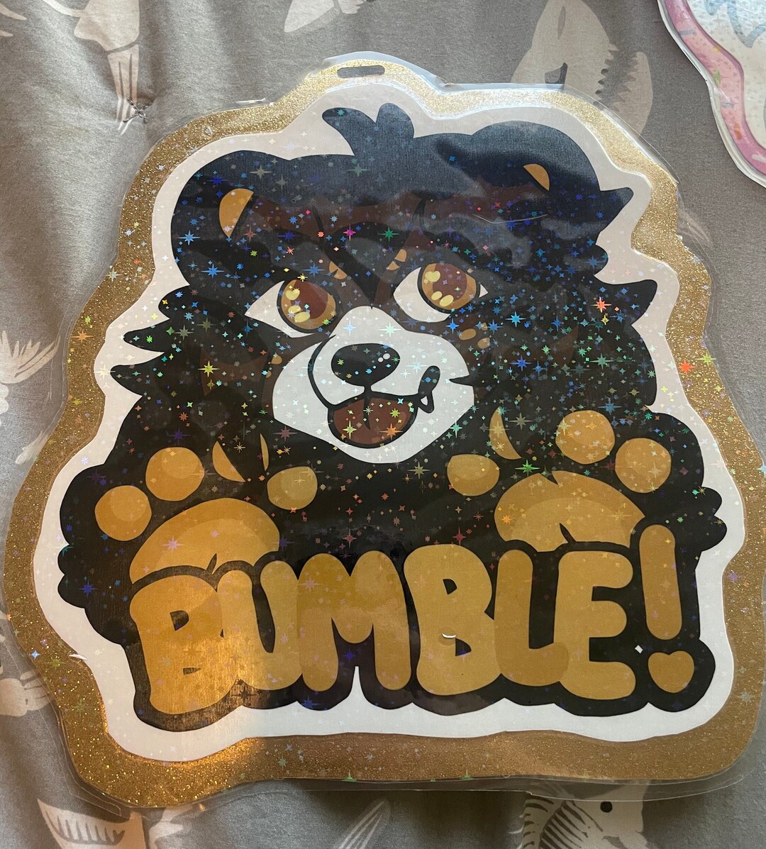 Custom Fursona Badge! (printed and Laminated With or Without ...