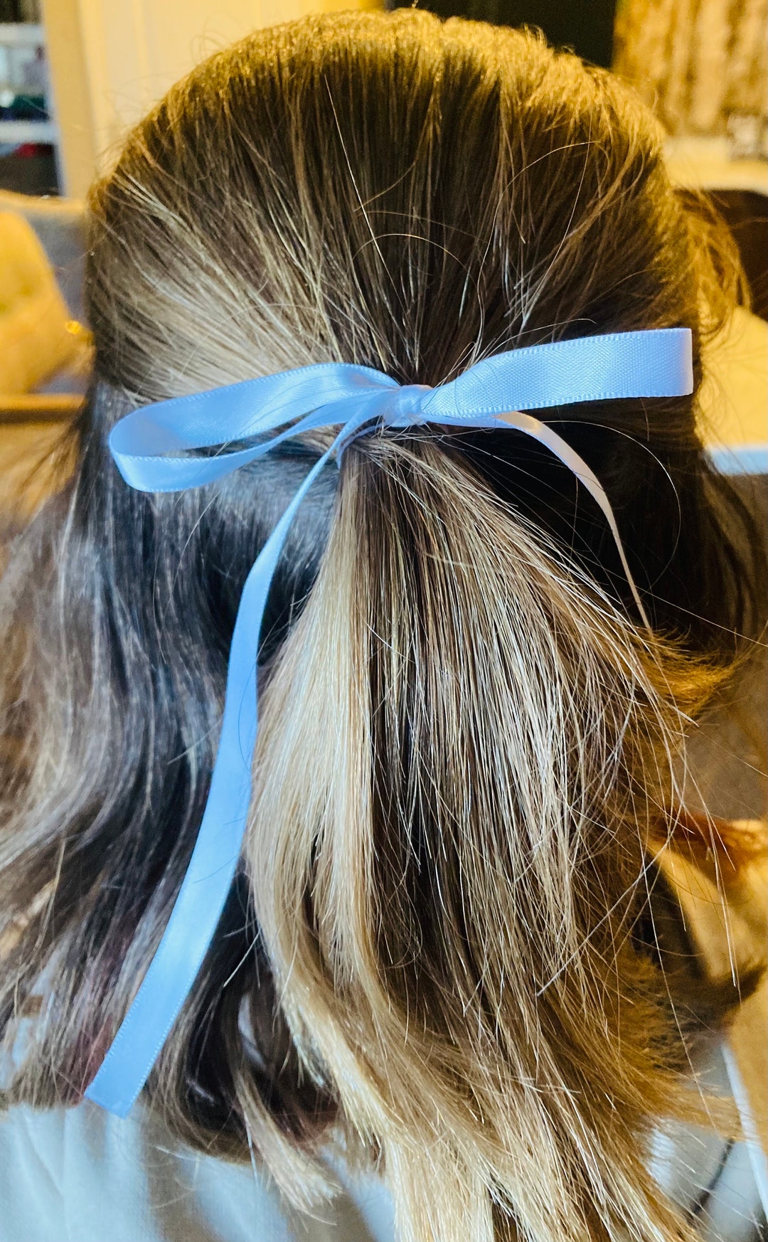 Satin Hair Ribbon for Hair Bow Styles, Girl Hairstyles, Women ...