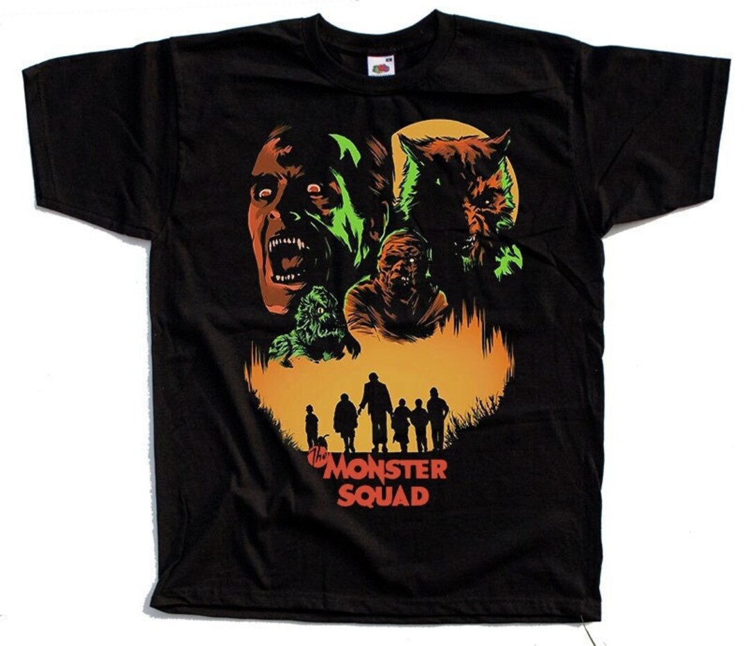The Monster Squad V3 Horror Poster T-SHIRT All Sizes S-5XL Cotton - Etsy