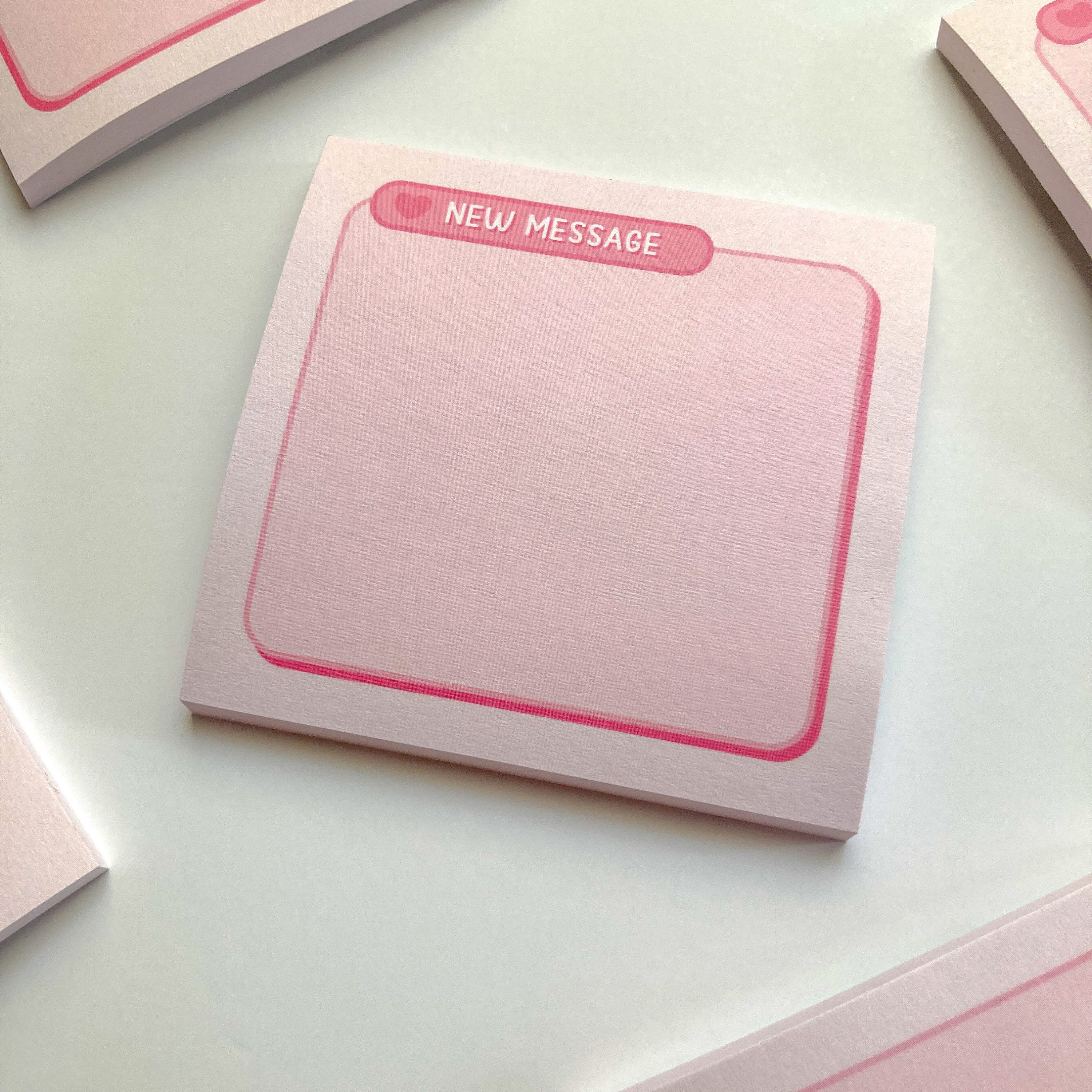 New Message Sticky Notes, Chat Bubble Sticky Memo Pads, Cute Instant ...