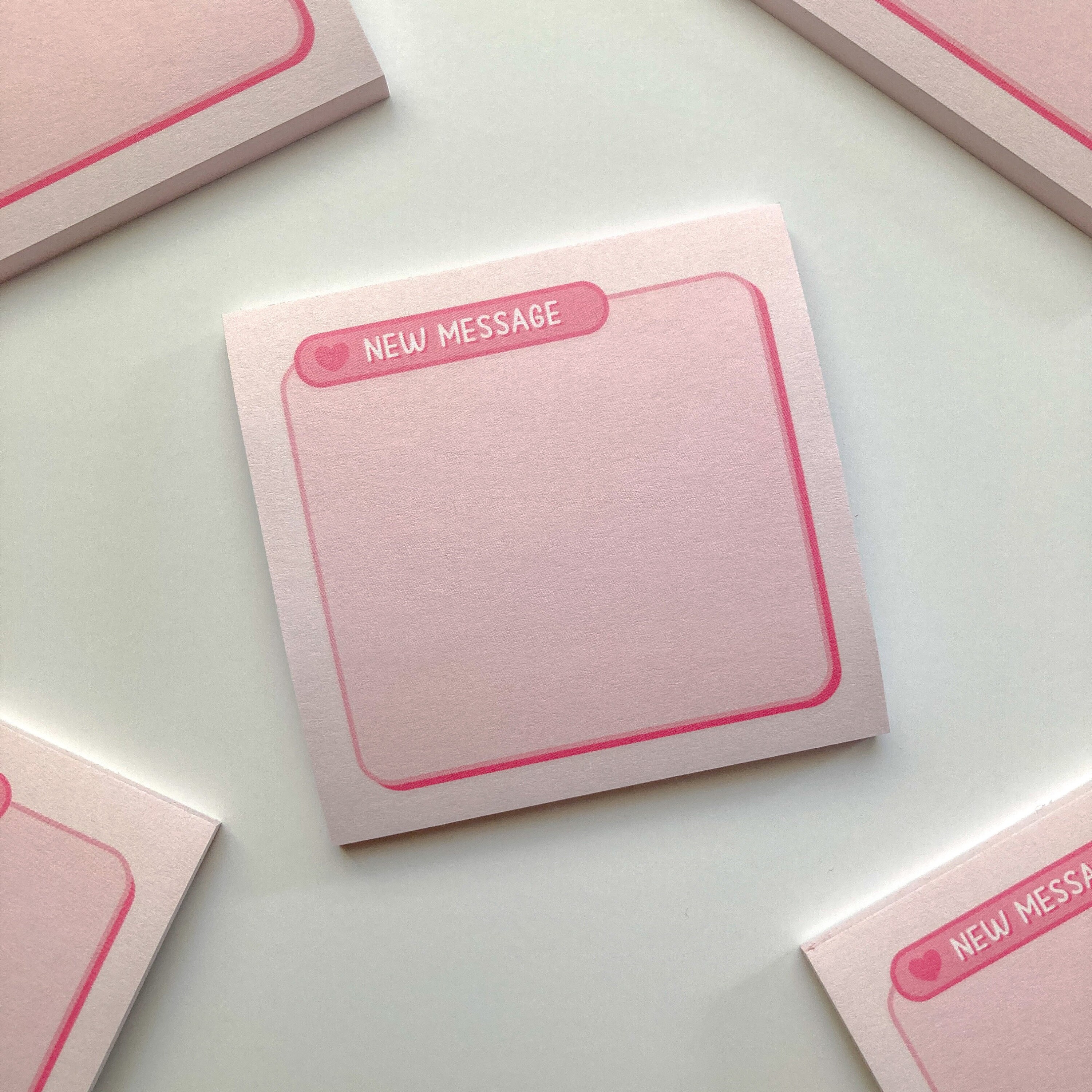 New Message Sticky Notes, Chat Bubble Sticky Memo Pads, Cute Instant ...