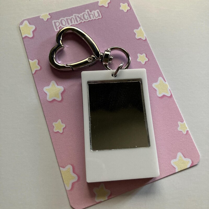 Mini Polaroid Keychain - Etsy