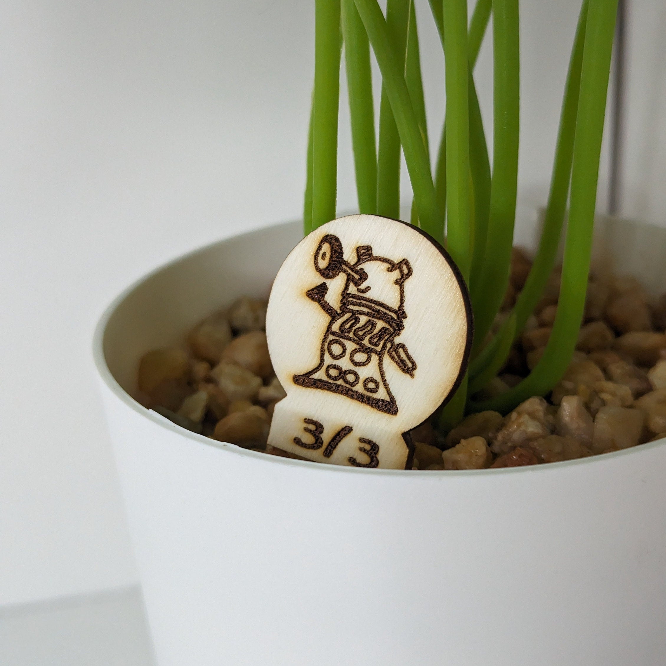 MTG Dalek Tokens 8x Wood Laser Cut Magic the Gathering Doctor Who Game ...