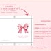 Girl Baby Shower Card, Printable Card, Pink Bow, Baby Shower Card ...
