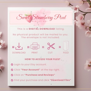 Girl Baby Shower Card, Printable Card, Pink Bow, Baby Shower Card ...