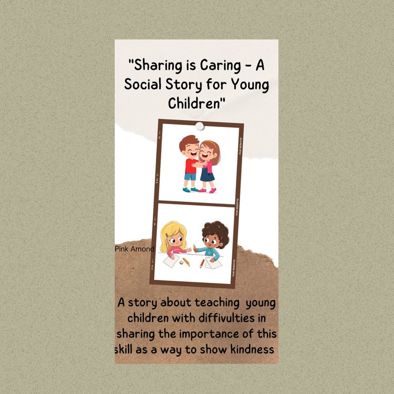 A Social Story for Young Children - Etsy