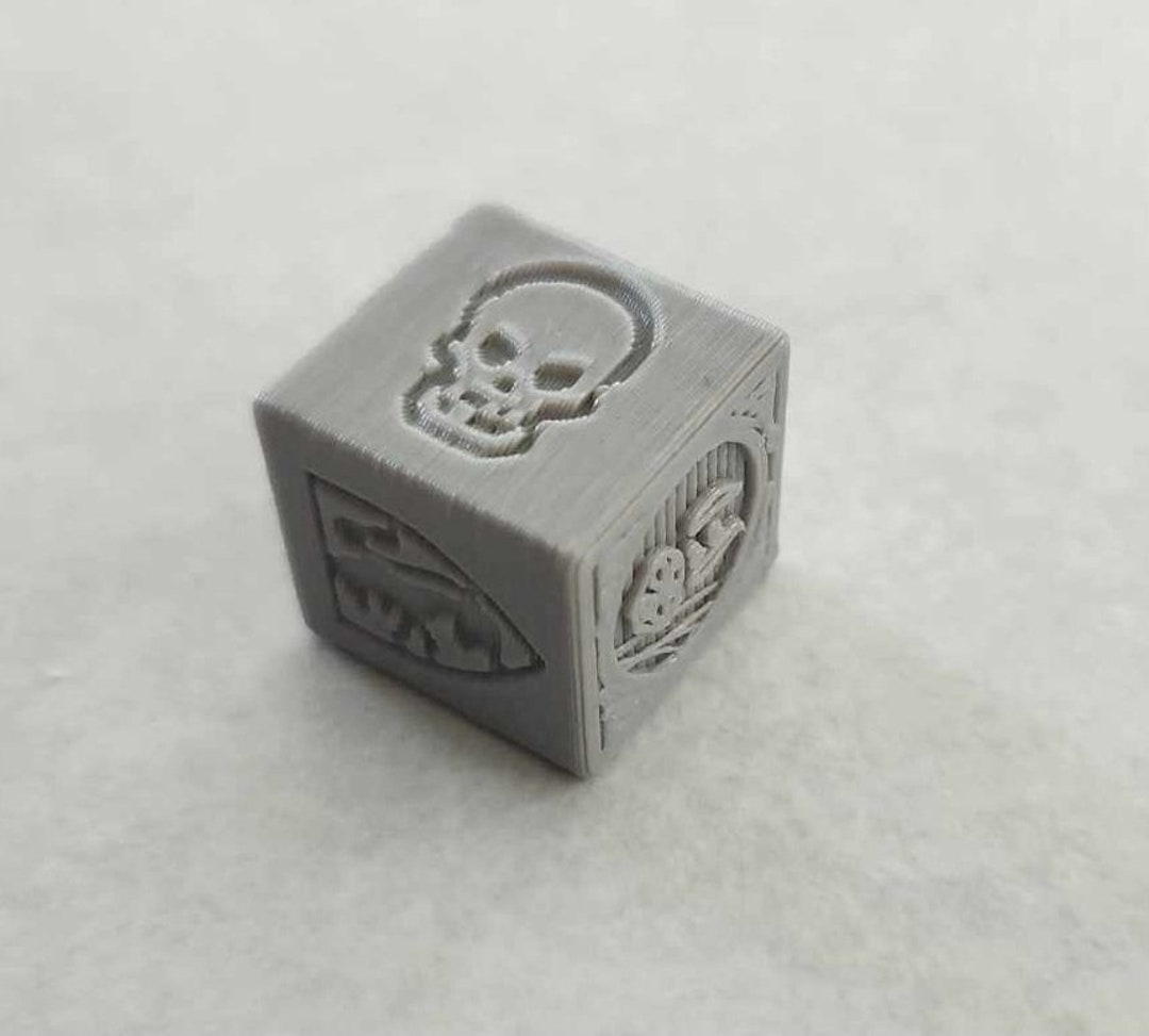 3D Printed Heroquest Dice - Etsy