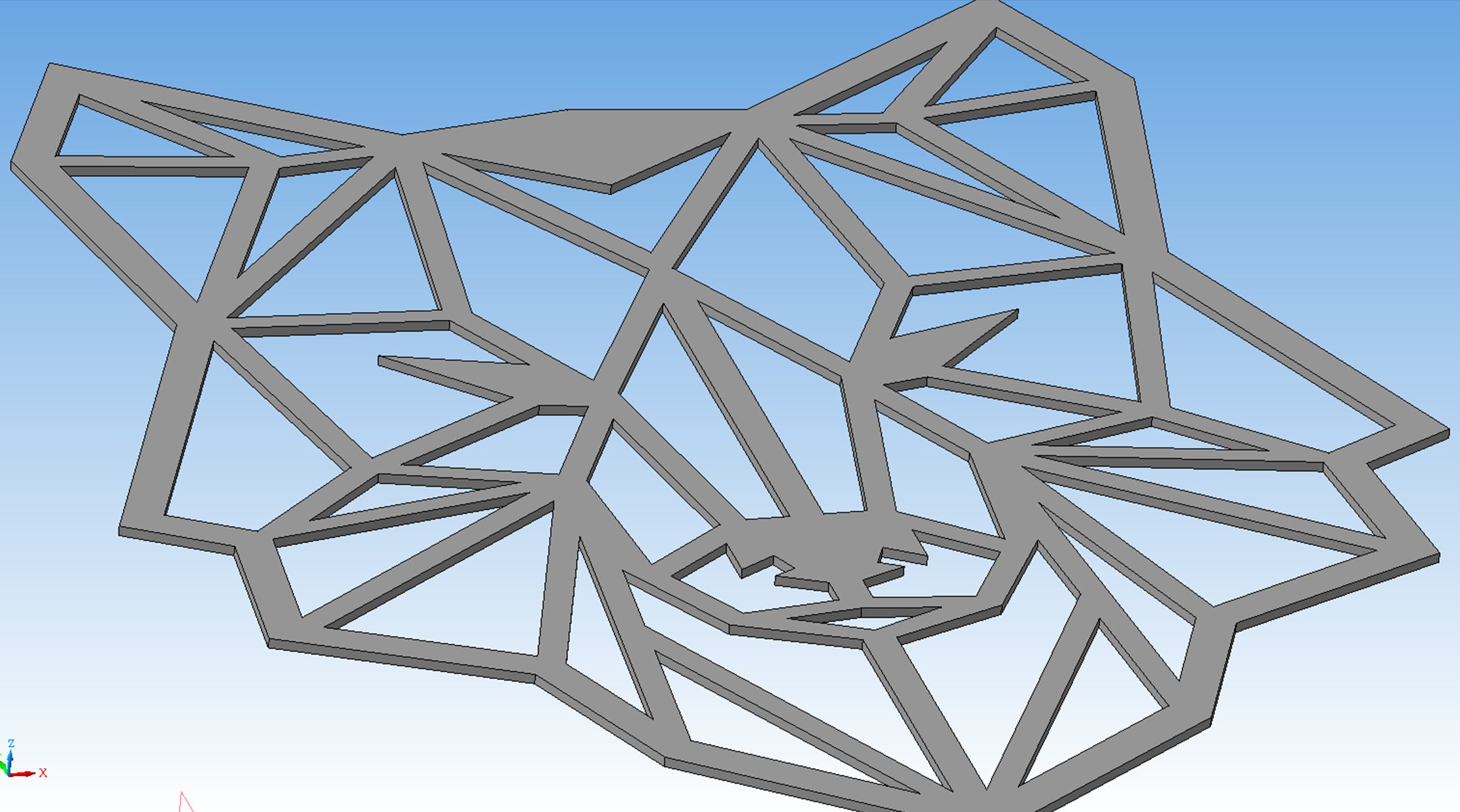 Decorative Panel. Wolf. DXF Files for Plasma Laser Waterjet - Etsy