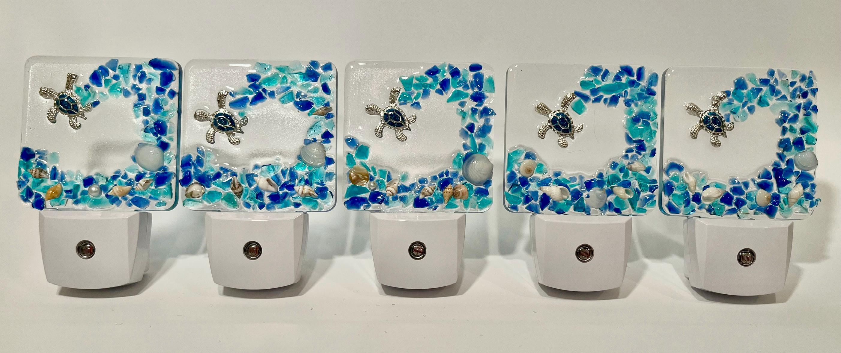 Coastal Beach Nightlight/ocean Wave Light/led Nightlight/turtle Light ...