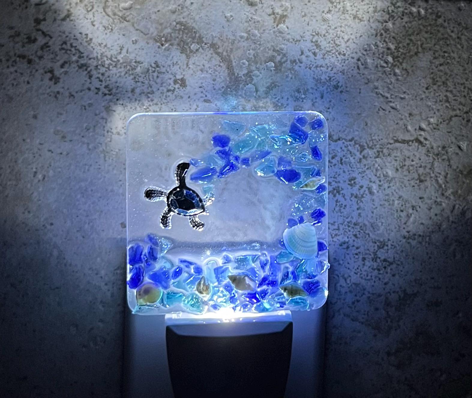 Coastal Beach Nightlight/ocean Wave Light/led Nightlight/turtle Light ...