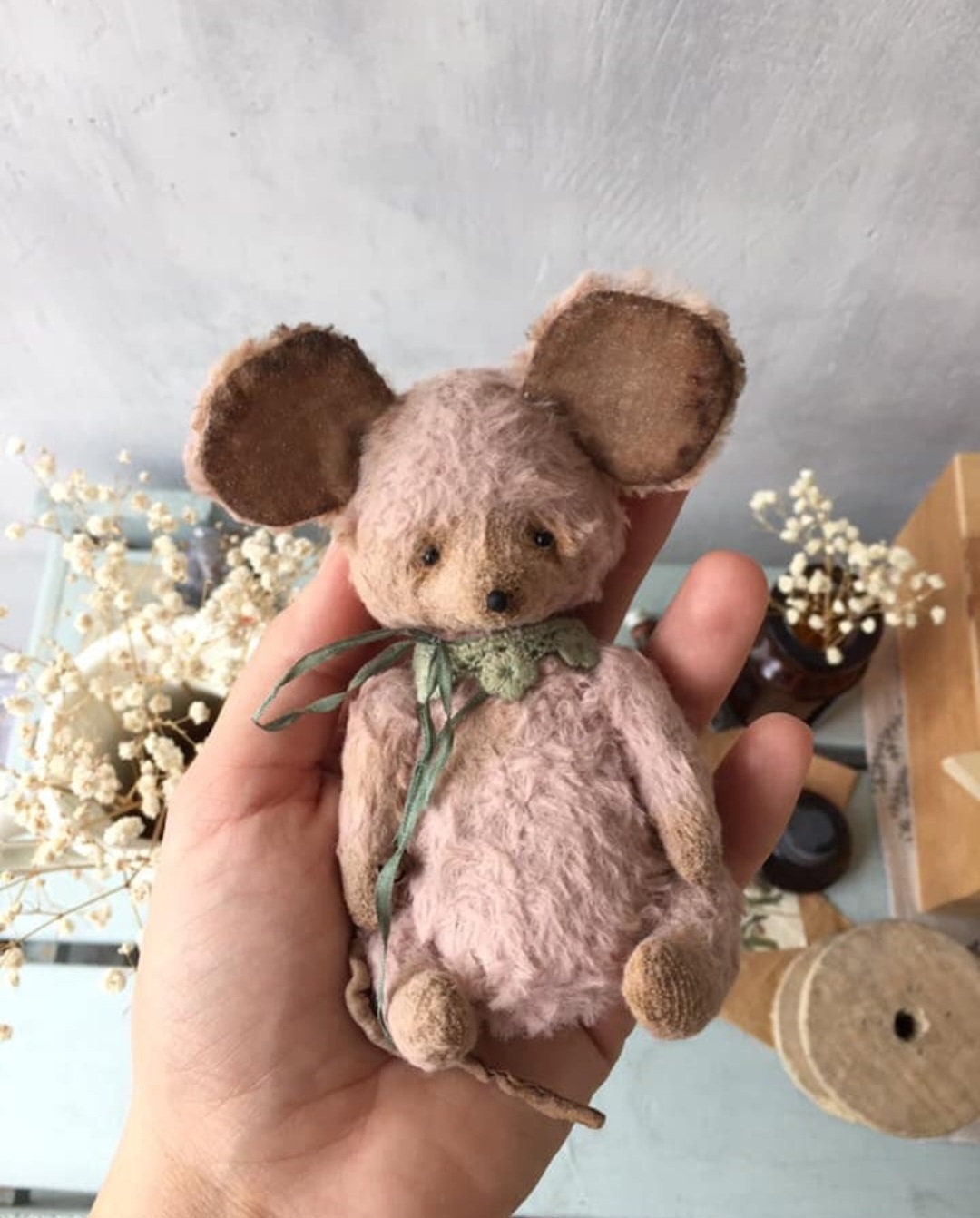 Sewing Kit for 5,5 Inch Little Mouse "pink Levi" - Etsy