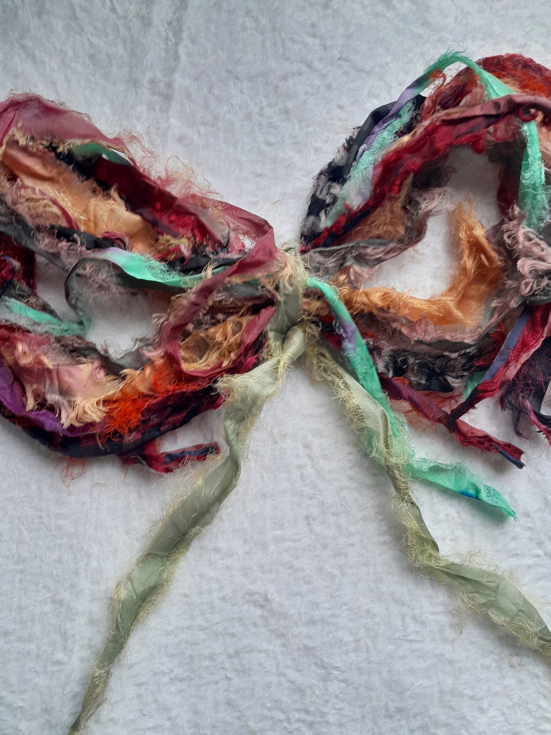 8 Scented Fuzzy Silk Ribbons 100 105cm enchantedrainbow - Etsy