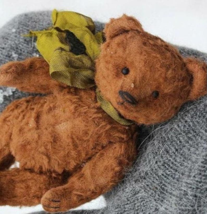 Patrón de costura en PDF para oso de peluche estilo vintage "George" de ...