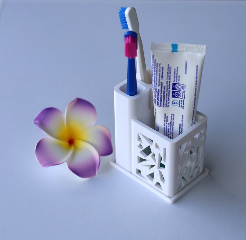 Elegant Toothbrush Holder - Airy Design, Easy to Clean, Detachable Base ...