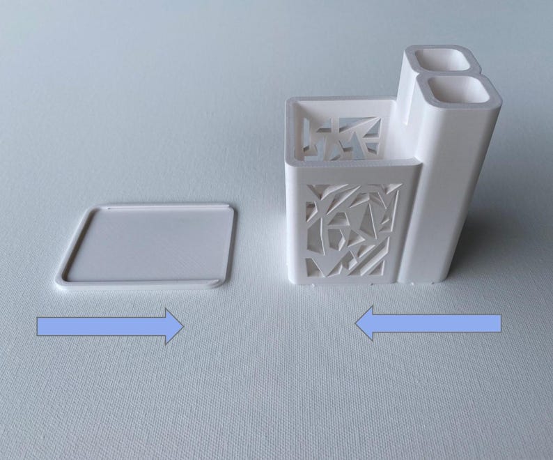 Elegant Toothbrush Holder - Airy Design, Easy to Clean, Detachable Base ...