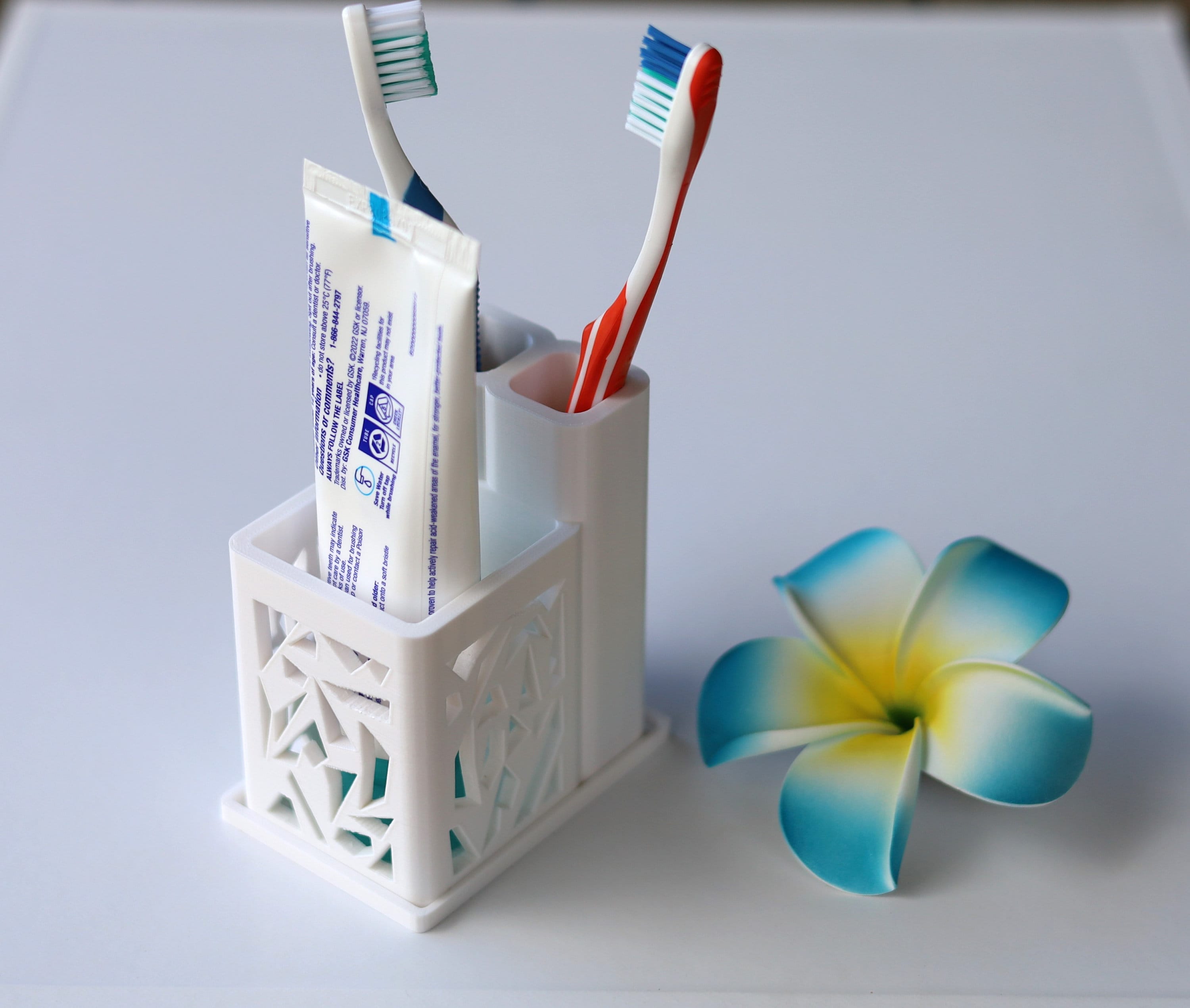 Elegant Toothbrush Holder - Airy Design, Easy to Clean, Detachable Base ...