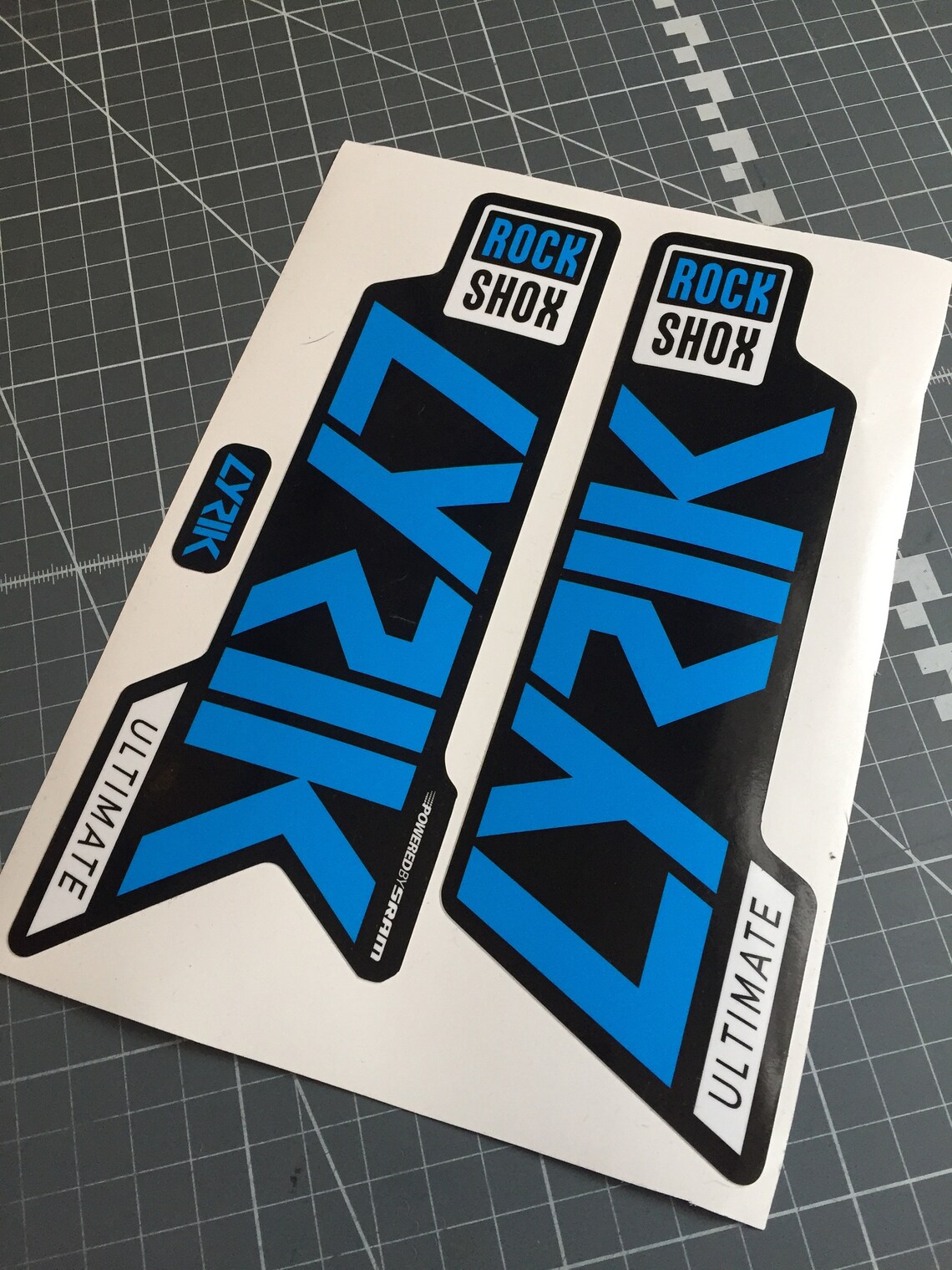Rock Shox Lyrik Ultimate Fork Graphics Stickers & Decals - Etsy