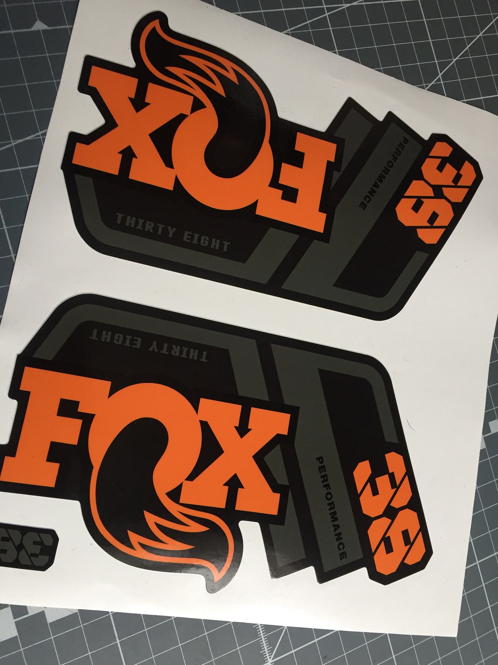 Union Jack Theme Fox Fork Graphics Stickers & Decals - Etsy