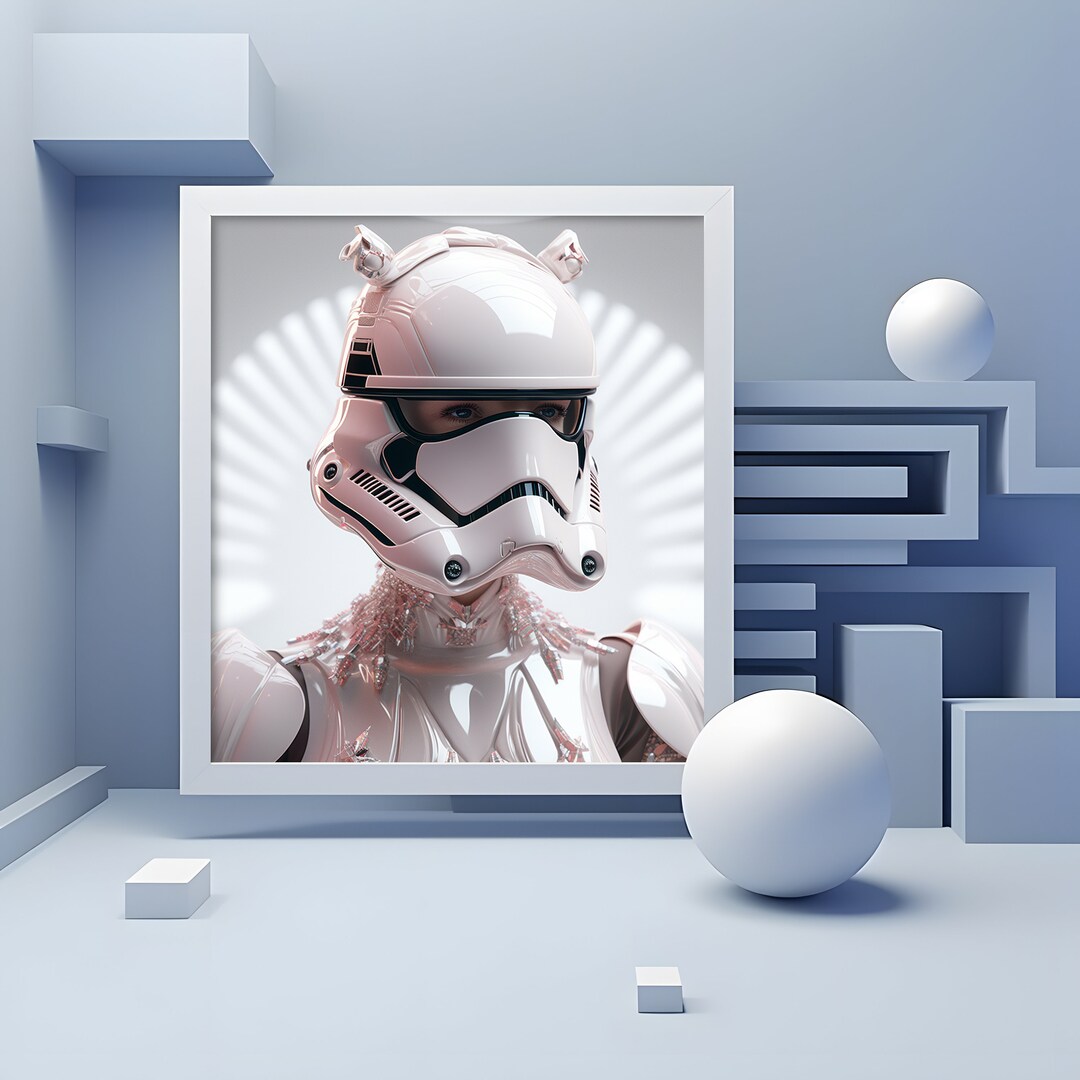 15 Futuristic Armor Stormtrooper Portraits Star Wars Printable Images ...