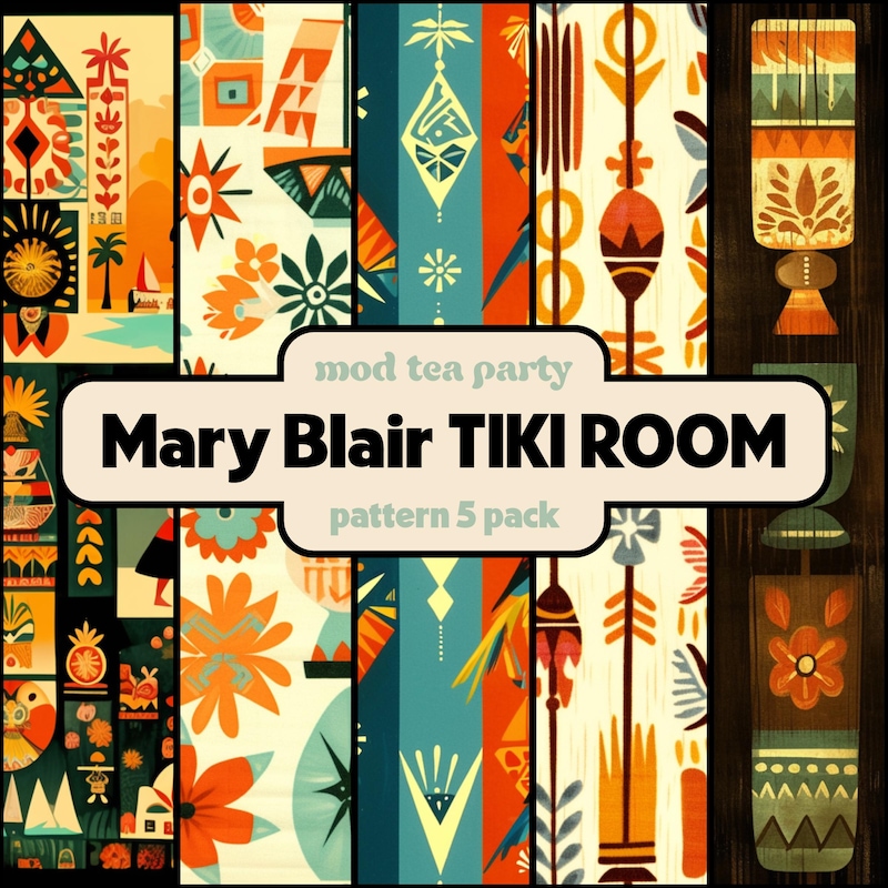 Mini Tiki Decor - Etsy