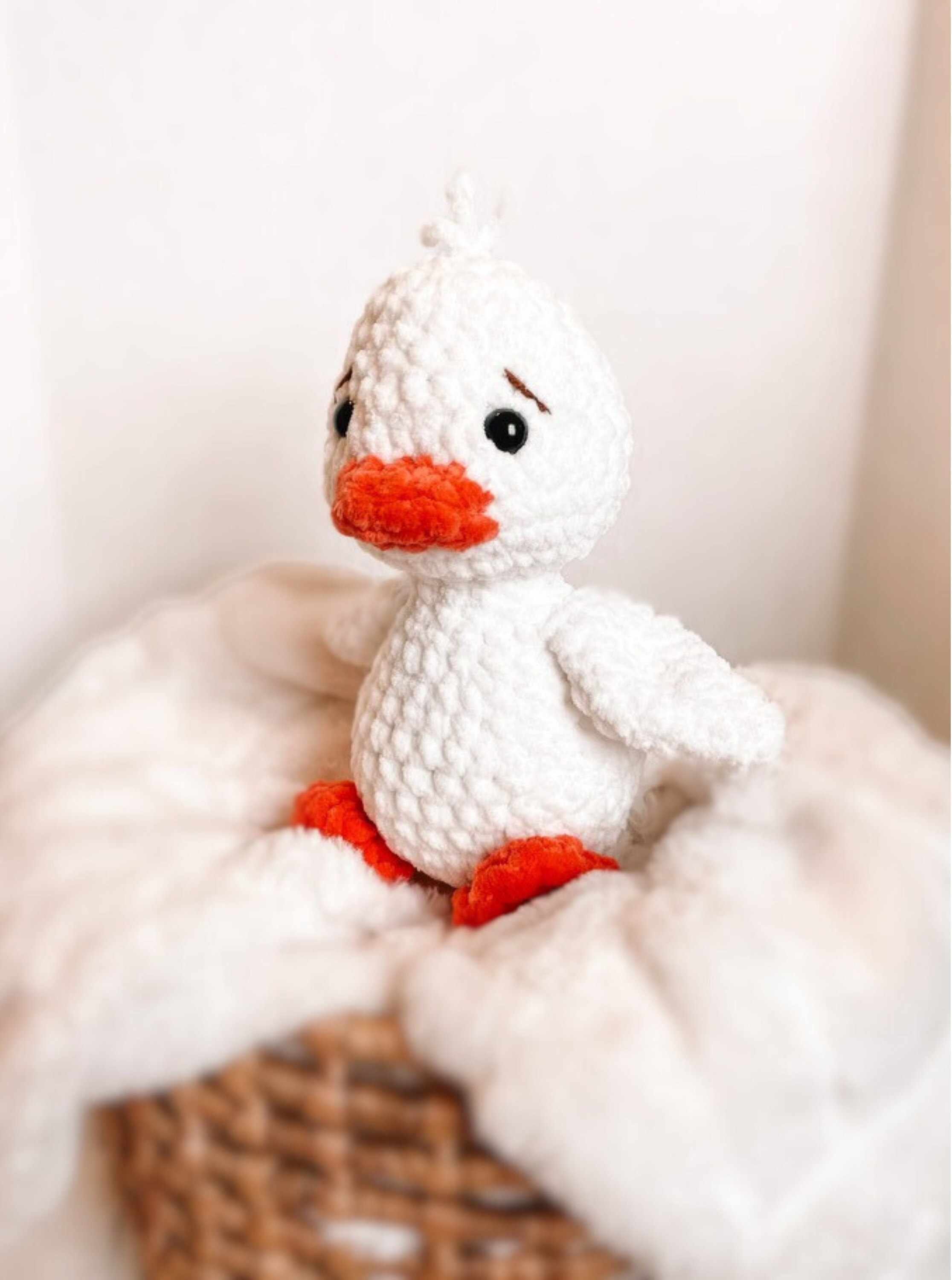 Duck Crochet Pattern Duck Amigurumi Pattern DIY Crochet Tutorial ...