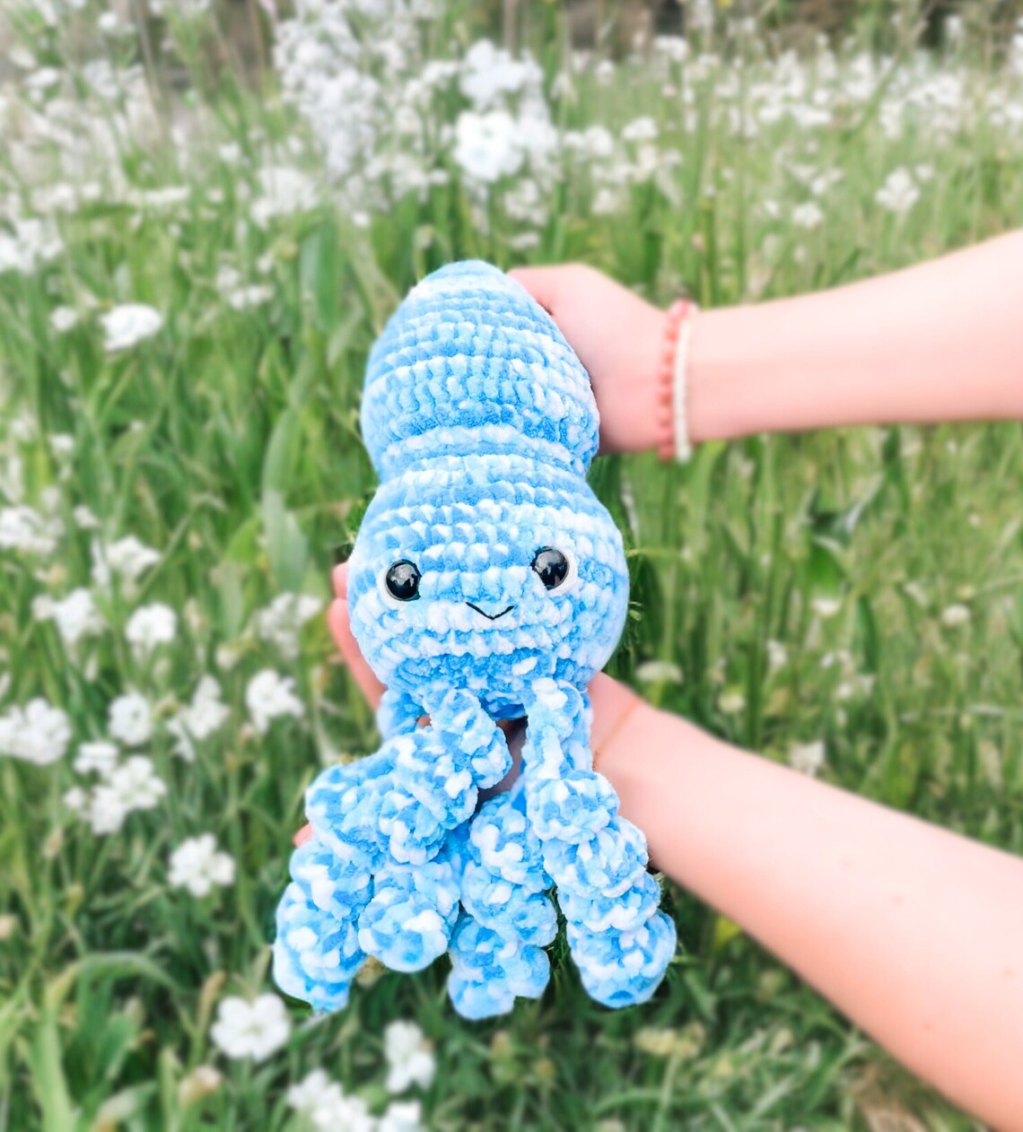 Squid Crochet Pattern Squid Amigurumi Pattern Sea Animal Crochet ...