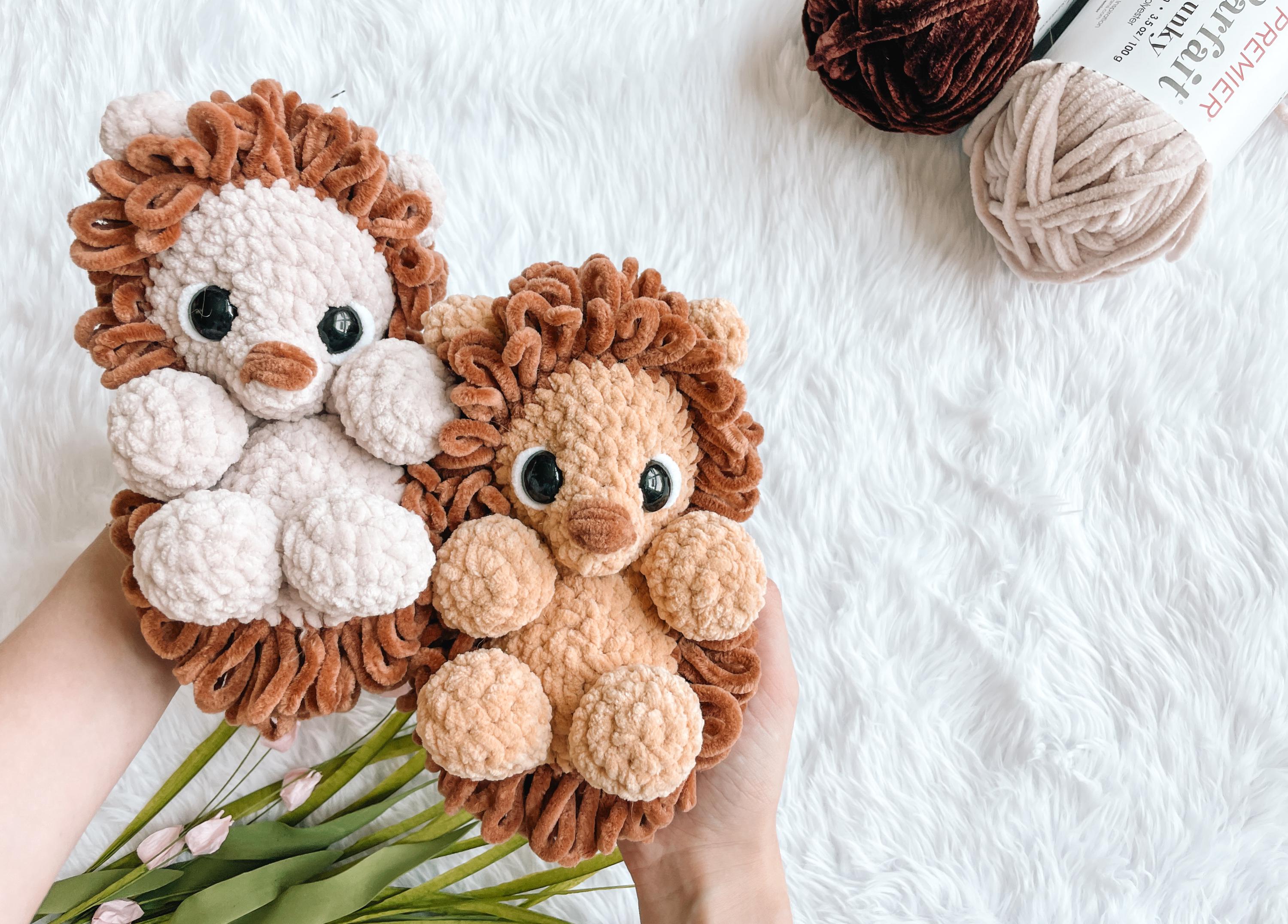 LOW SEW Hedgehog Crochet Pattern Hedgehog Amigurumi Pattern DIY Crochet ...